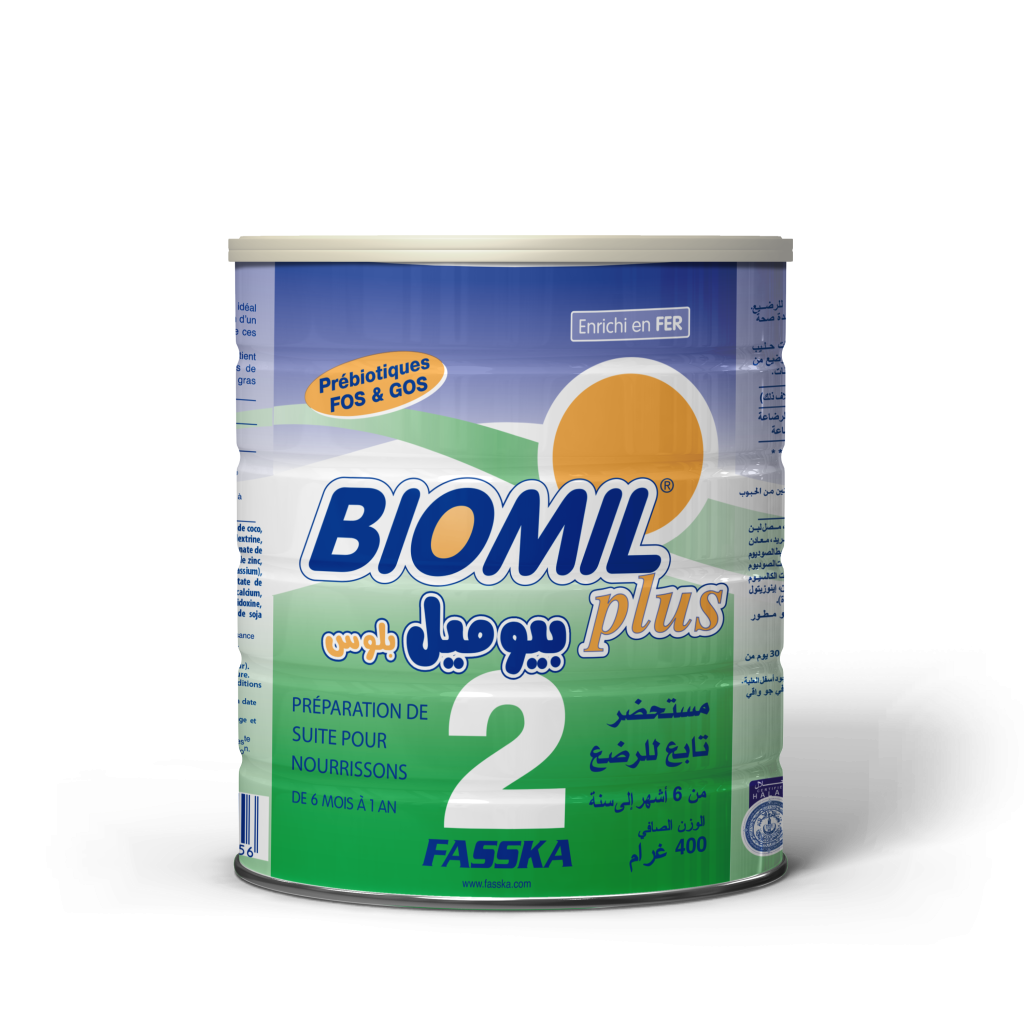 BIOMIL PLUS 2 - 400 grs - NigaPal Algérie